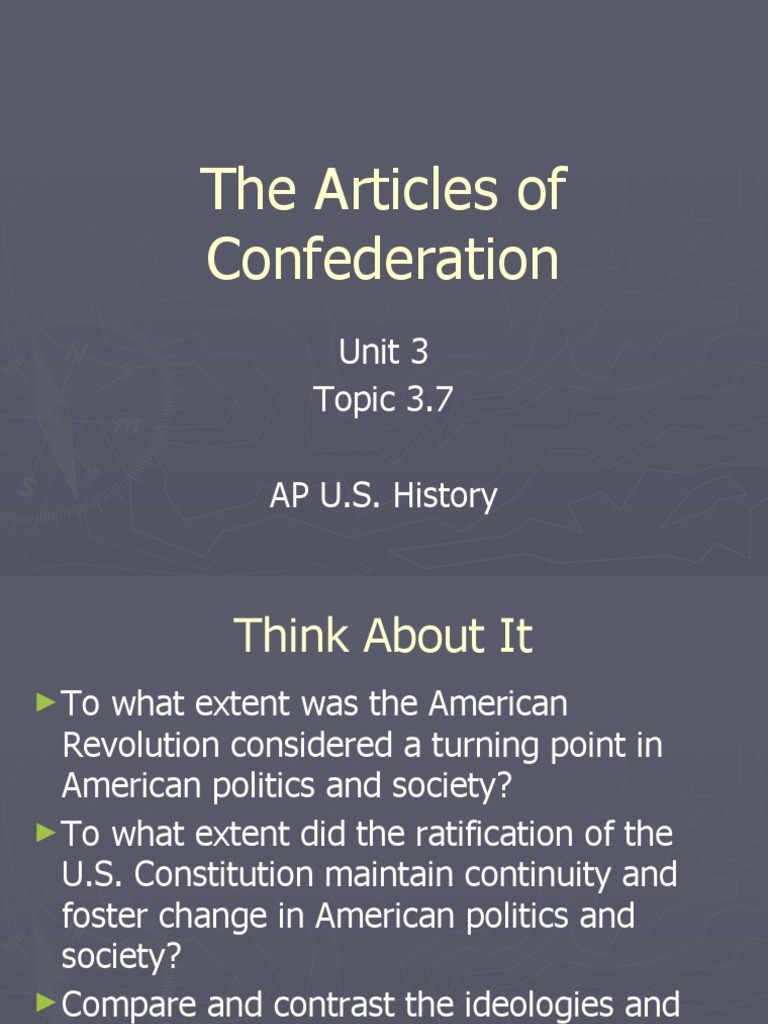 JB APUSH Unit 3 Topic 3.7 | PDF | The United States | American Government
