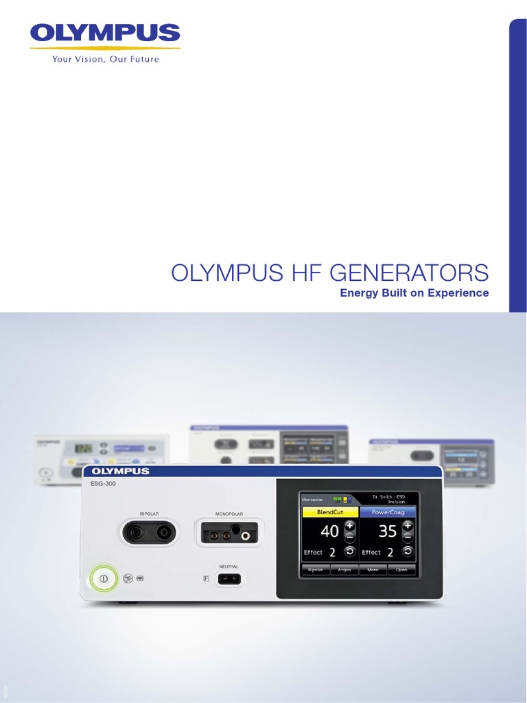 Olympus HF Generators: Energy Built On Experience | PDF | Electrical ...