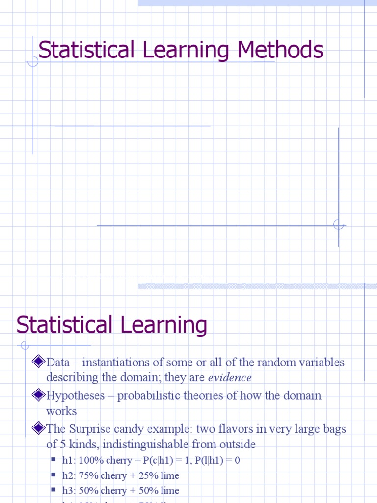 Statistical Learning Methods | PDF | Bayesian Network | Bayesian Inference