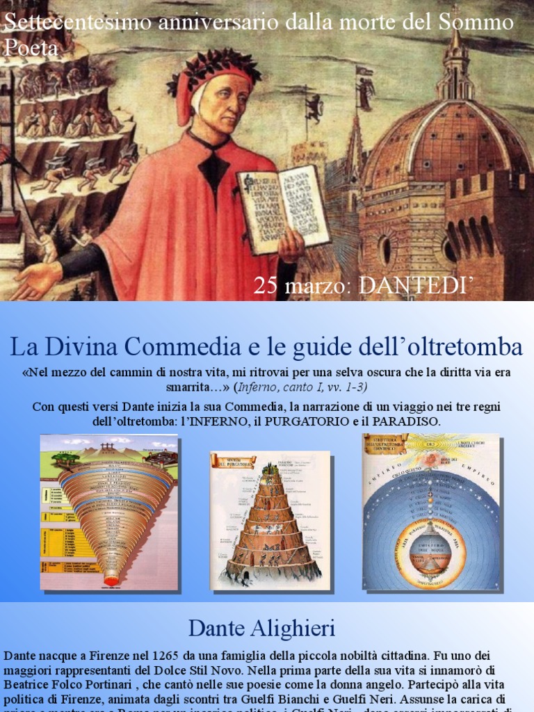 Le Tre Guide Di Dante | PDF