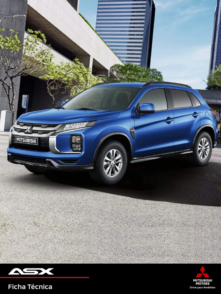 Ficha Tecnica Mitsubishi ASX | PDF | Airbag | Vehículos
