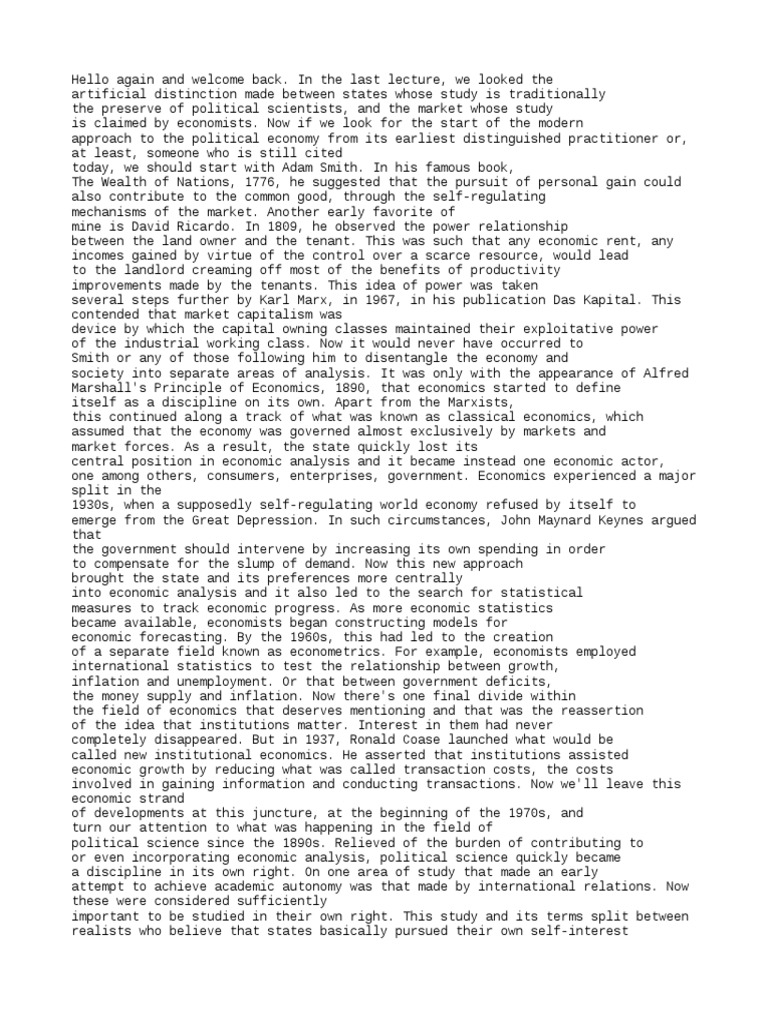 CTW 1.2 | PDF | Economics | Market (Economics)
