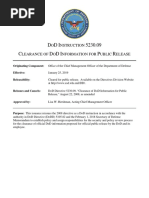 DODD 5240.06 Counterintelligence Awareness and Reporting (CIAR) | PDF ...