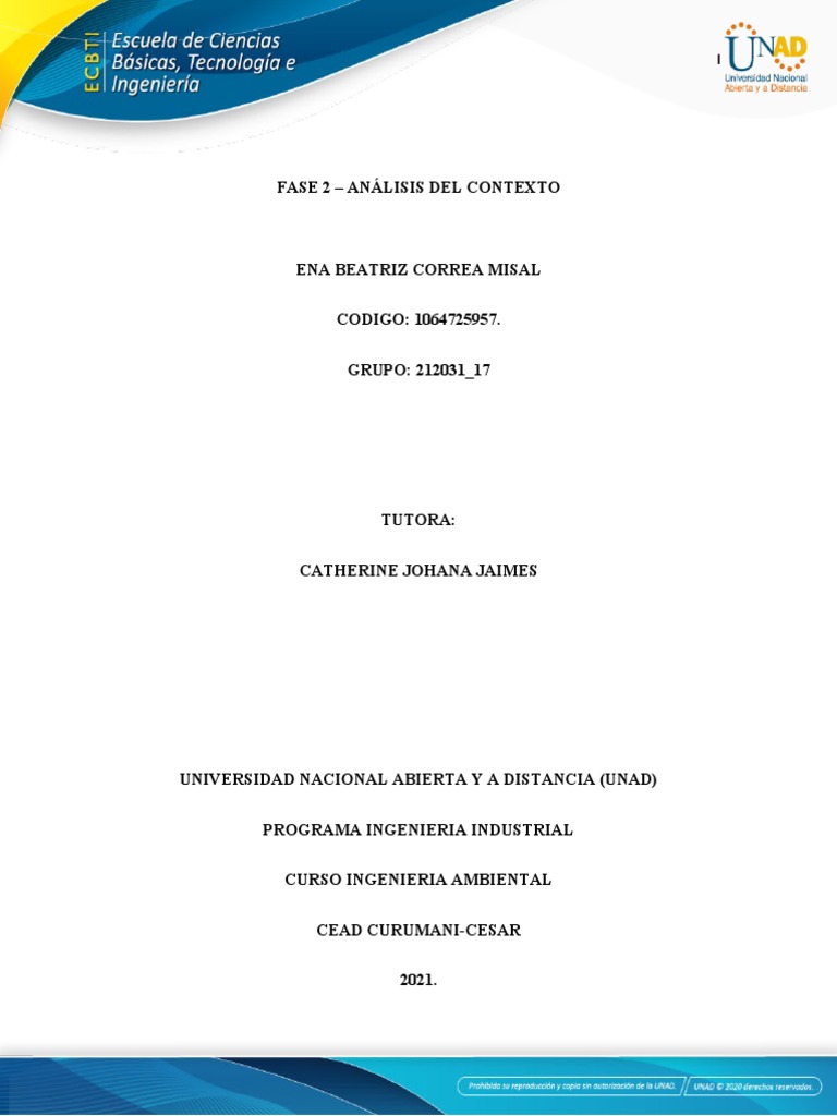 Análisis Ambiental de ACUACUR E.S.P. | PDF | Calidad (comercial) | Agua