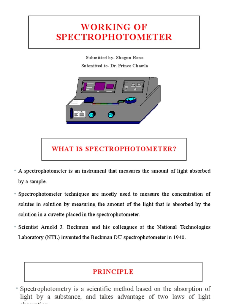 Spectro | PDF