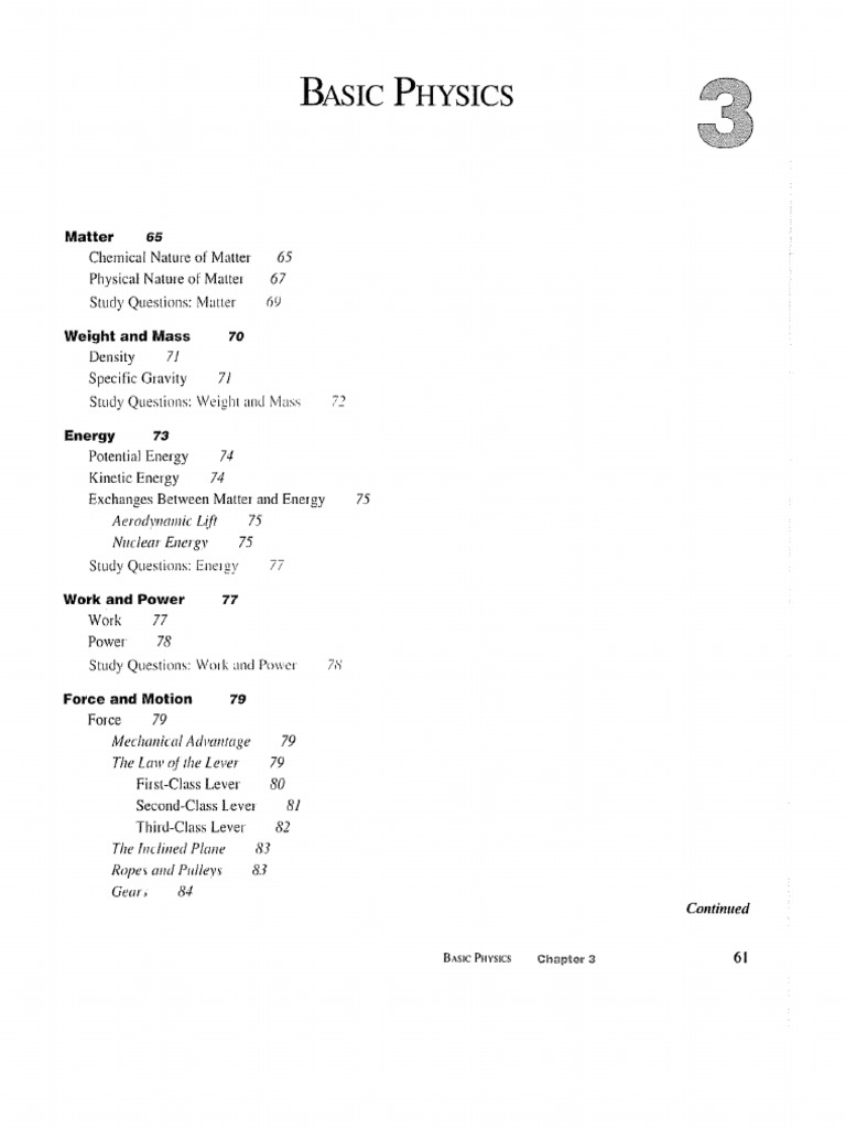 3 Basic Physics | PDF