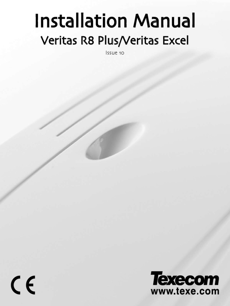 Installation Manual: Veritas R8 Plus/Veritas Excel | PDF | Electrical ...