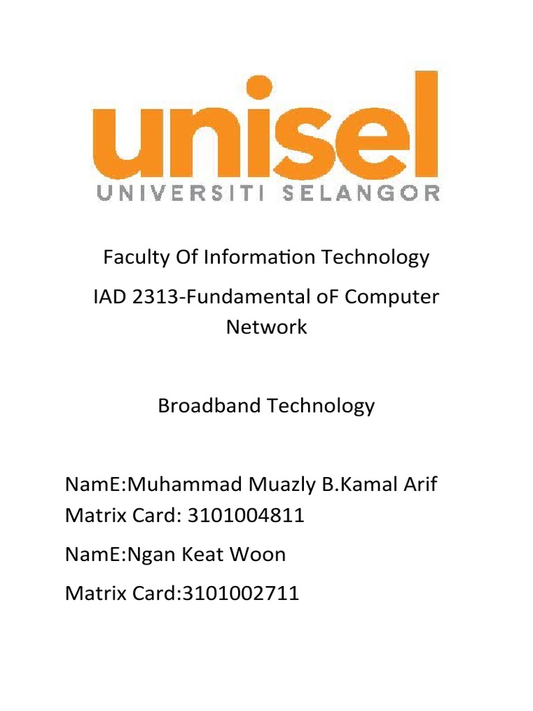 Faculty of Information Technology | PDF | 3 G | High Speed Packet Access