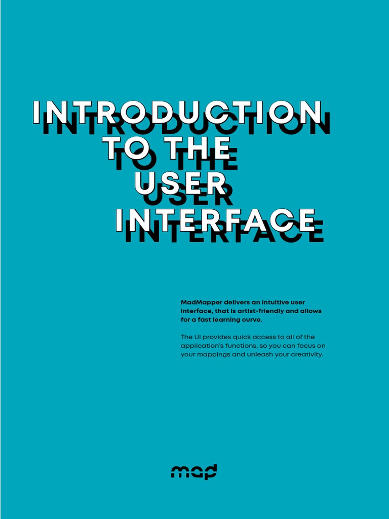 MadMapper User Interface Overview | PDF | Menu (Computing) | Display ...