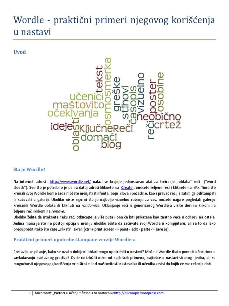 Wordle | PDF