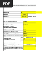 Self Declaration For Possession of House Property | PDF