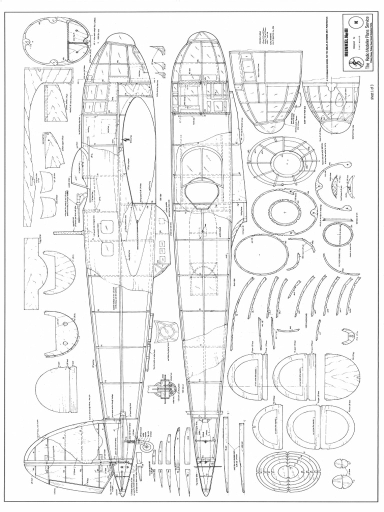 Heinkel He 111 Oz6846 | PDF