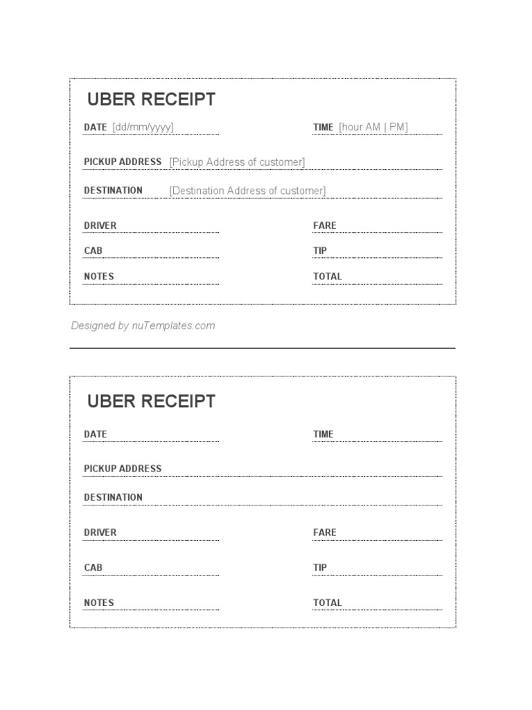 Uber Receipt: (Dd/mm/yyyy) | PDF | Business | Technology & Engineering