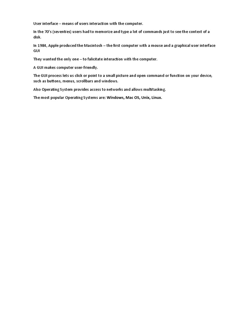 User Interface | PDF