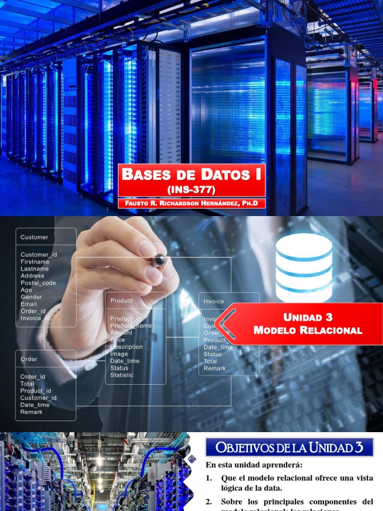 Modulo 3 - Modelo Relacional | PDF | Bases de datos | Base de datos ...
