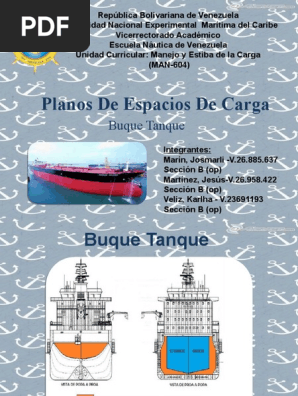 Plano De Buque De Carga General