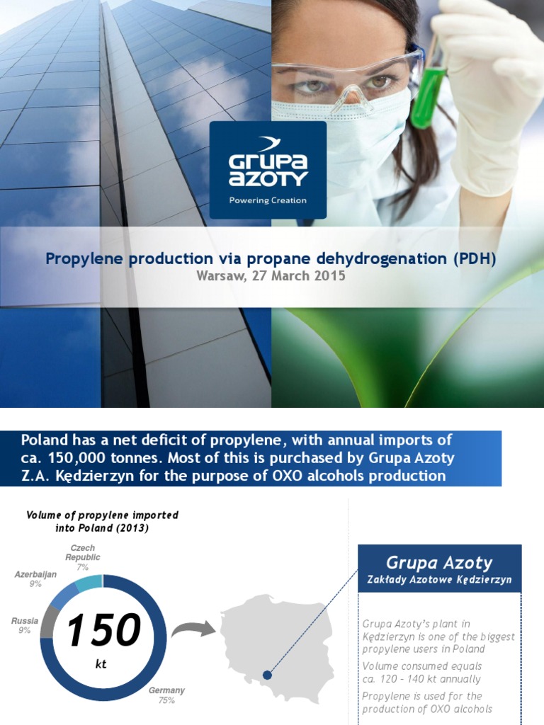 Grupa Azoti Propane Presentation | PDF | Cracking (Chemistry ...