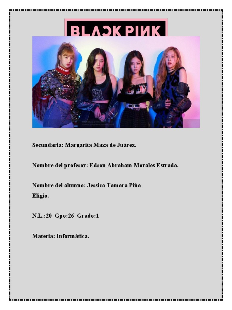BLACKPINK | PDF | Industria de la música | Música pop