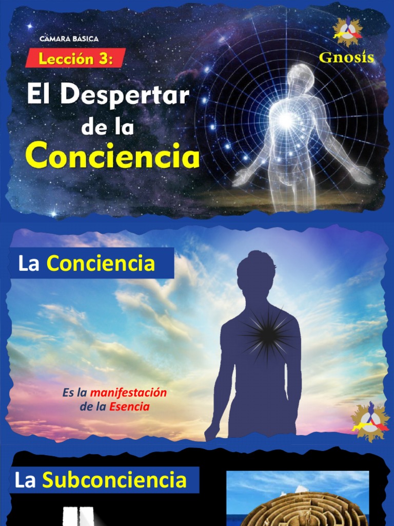 LECCION 03 - El Despertar de La Conciencia | PDF