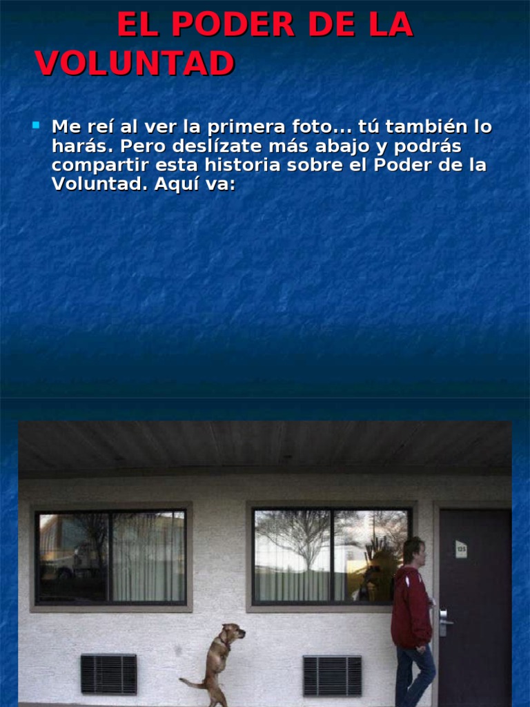 El Poder de La Voluntad | PDF