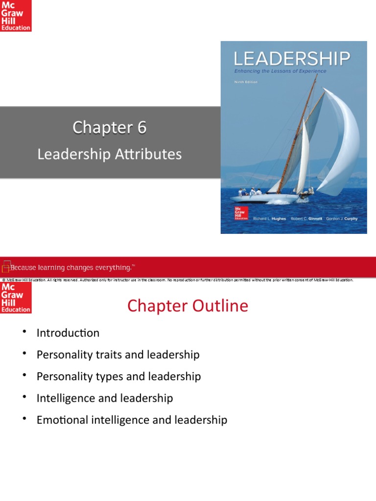 Hughes9e PPT Ch06 | PDF | Leadership | Emotional Intelligence