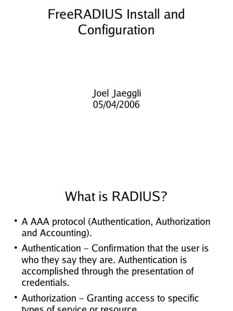 Radius | PDF | Radius | Communications Protocols