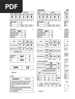 Mausritter Character Sheets PDF | PDF