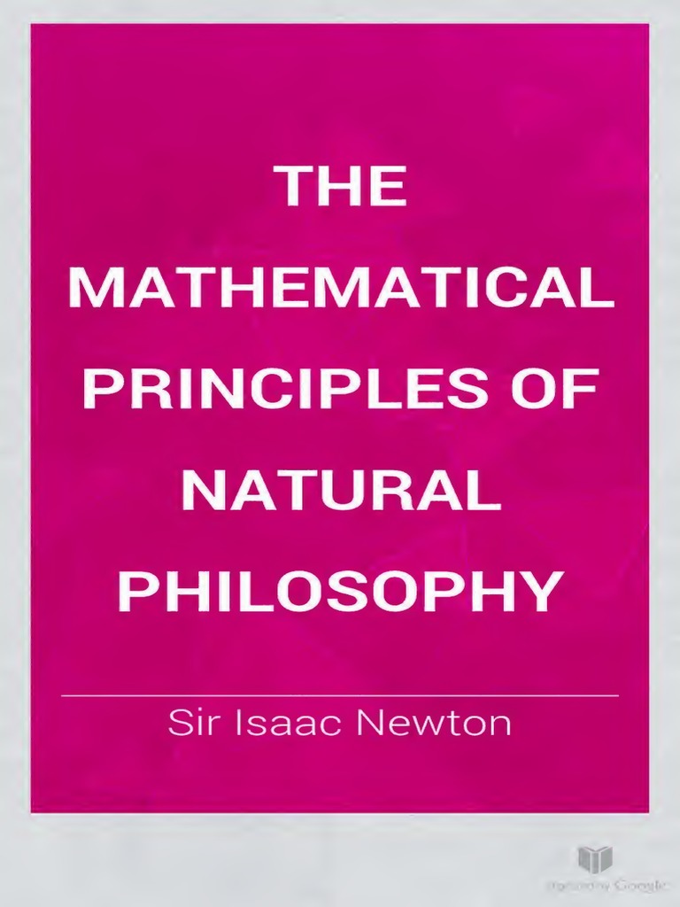 Mathematical: Principles | PDF | Force | Perpendicular