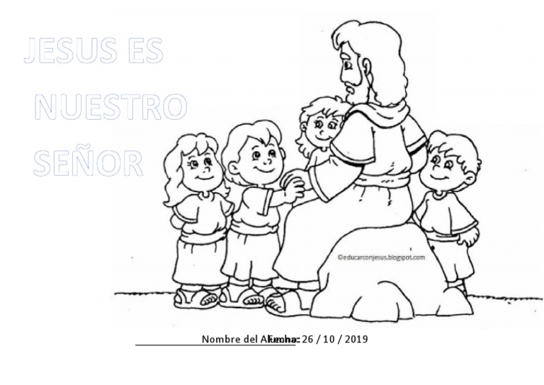 Actividades de Jesús para Colorear | PDF