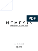 Nemesis Game FAQ: Aftermath & Rules | PDF | Weaponry