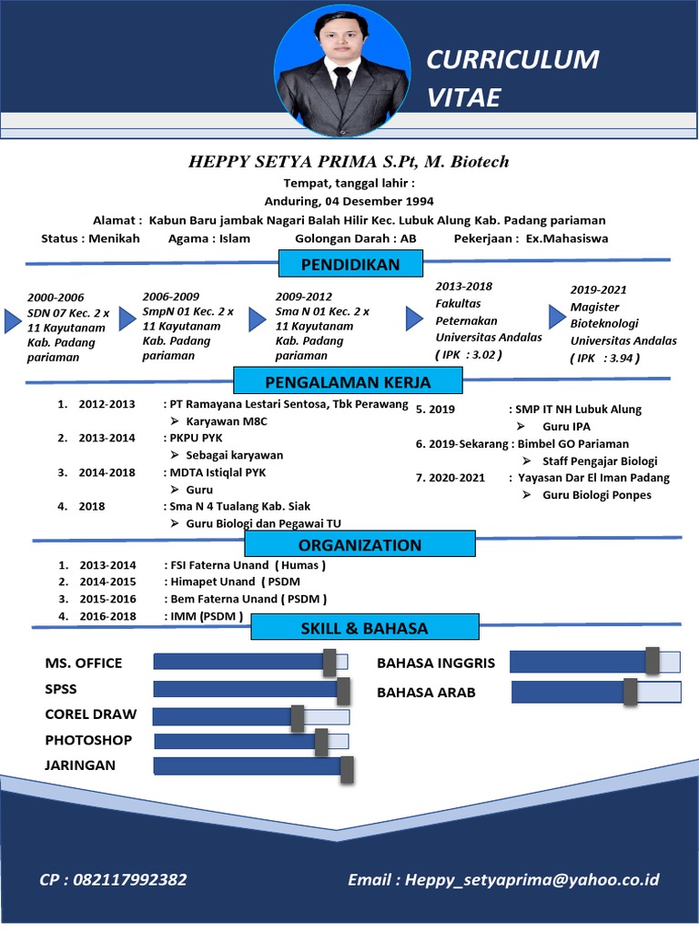 Heppy Setya Prima - CV | PDF