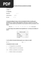 Modified Oswestry Disability Index SPANISH | PDF | Salud y bienestar