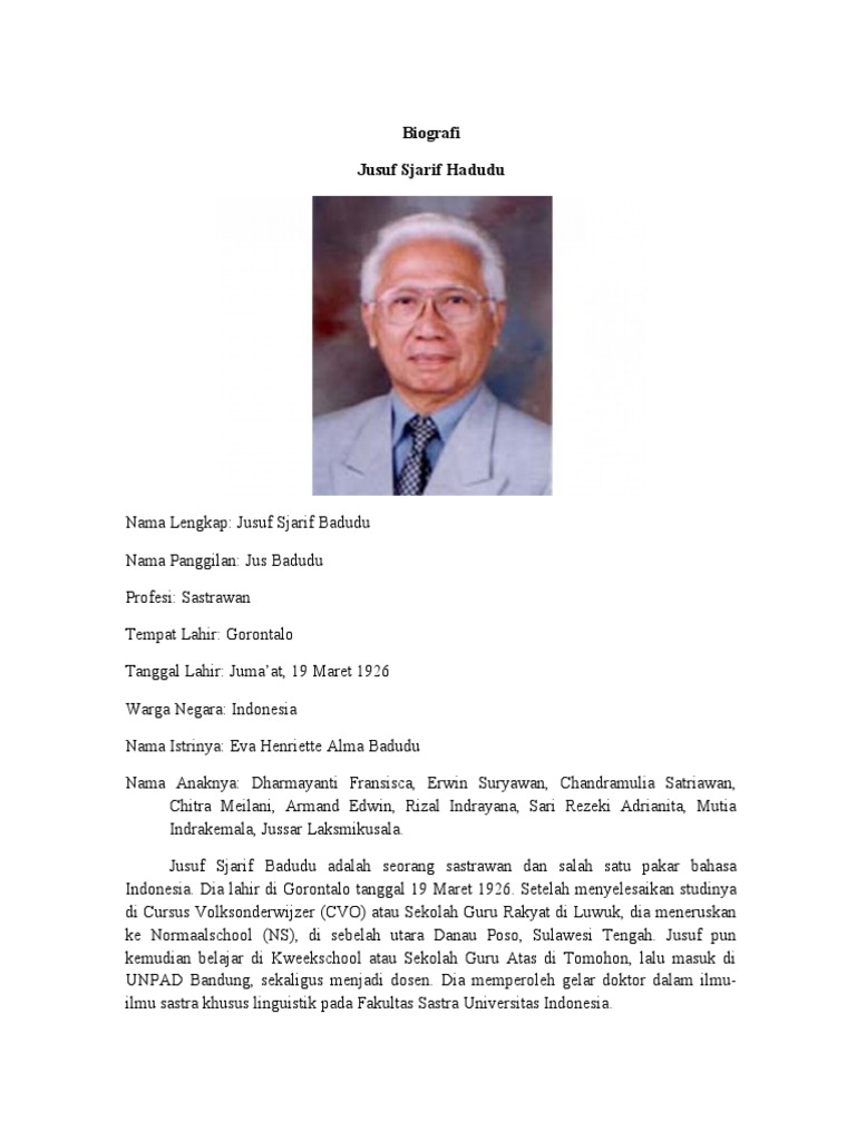 Rahmat Imula - 231420042 - Biografi Jusuf Sjarif Hadudu | PDF | Perjalanan