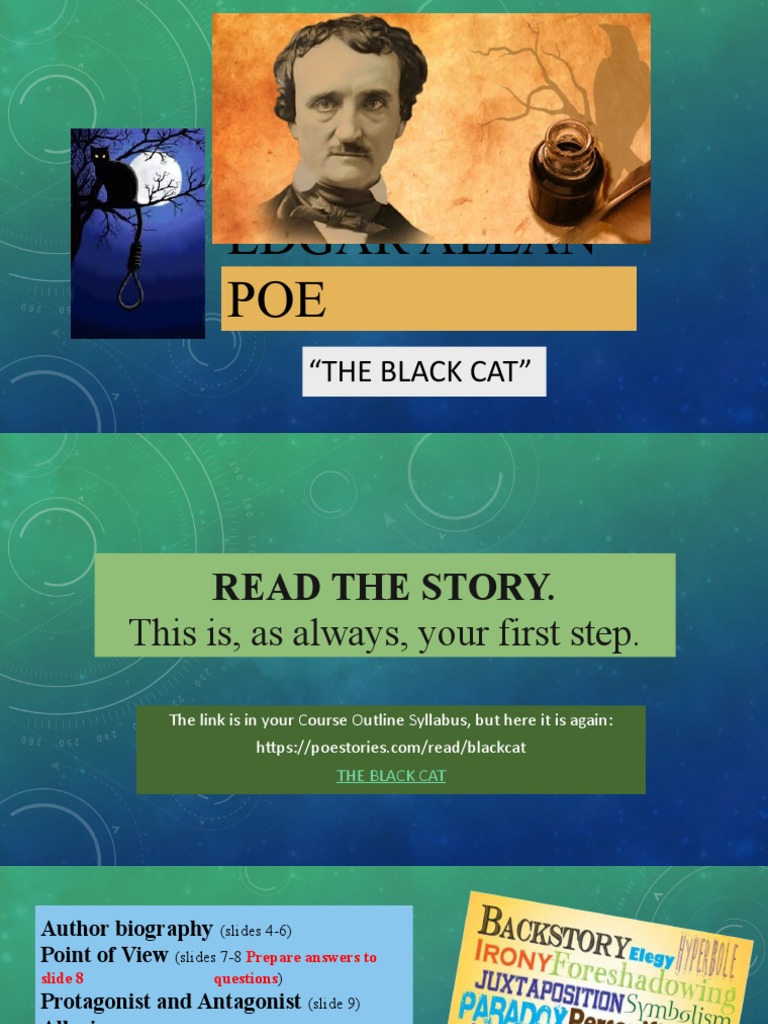 Analyzing "The Black Cat" by Poe | PDF | Edgar Allan Poe | Narration