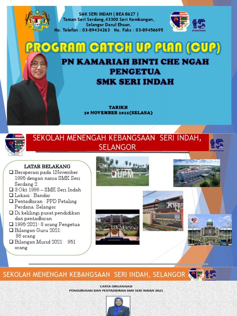 Catch Up Plan 1 Contoh Sekolah Menengah | PDF