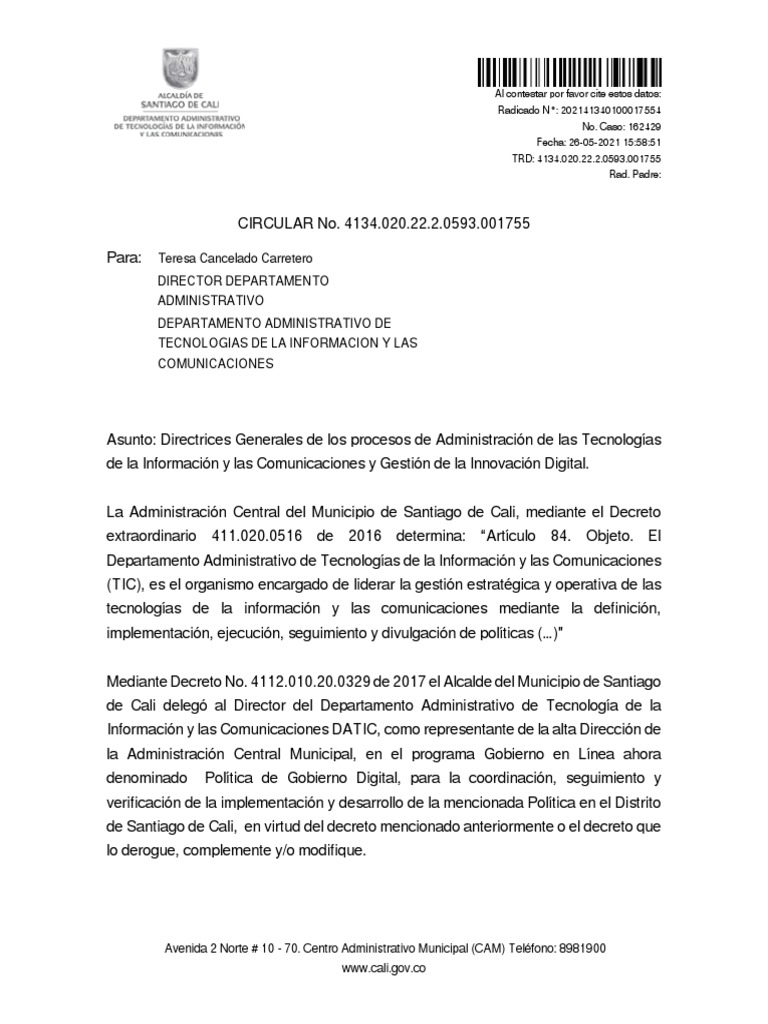 Circular Unica 2021 | PDF | Microsoft Windows | Seguridad de información