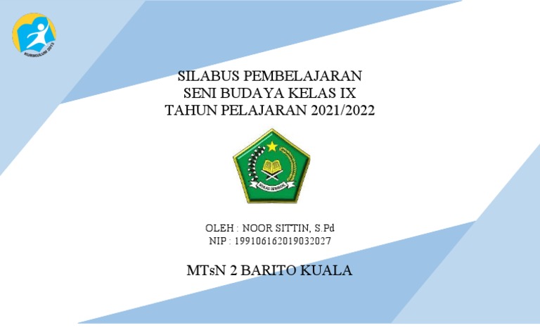 Cover Silabus Kelas 9 | PDF