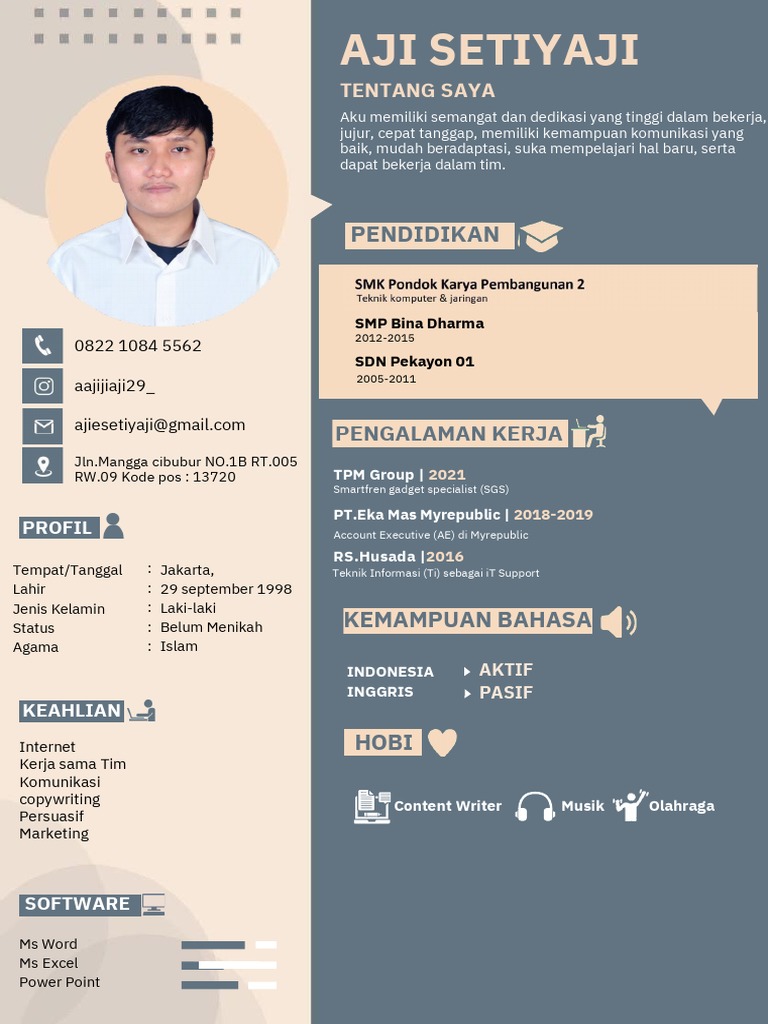 CV & Surat Lamaran | PDF