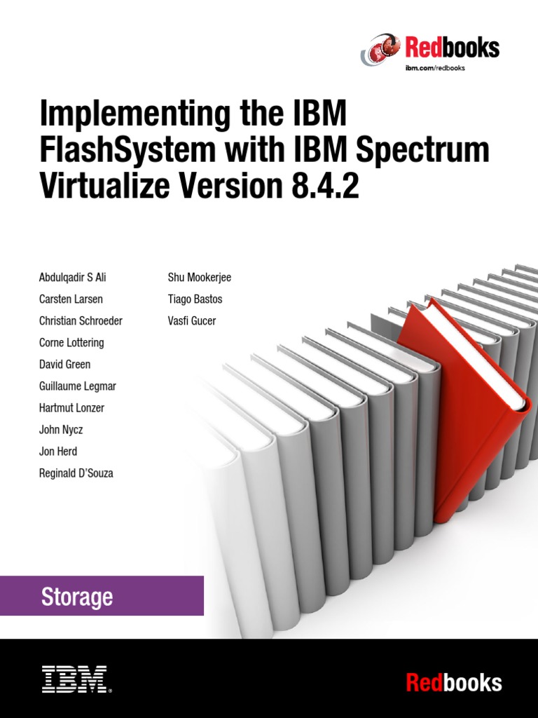 Implementing The IBM FlashSystem With IBM Spectrum Virtualize Version 8.4.2 | PDF | Information ...