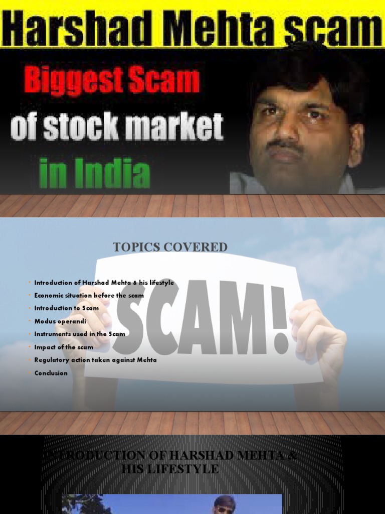 The Rise and Fall of Harshad Mehta: An Analysis of India's 1992 ...
