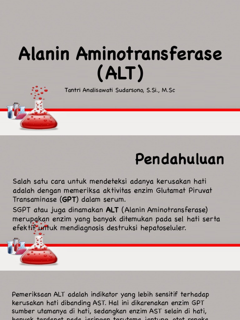 Pemeriksaan SGPT (ALT) | PDF