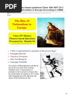 Class 10 History Mind Map All Chapter | PDF | Mahatma Gandhi