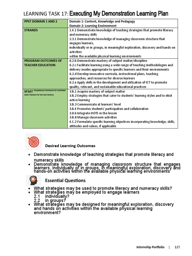 Learning Task 1112 | PDF