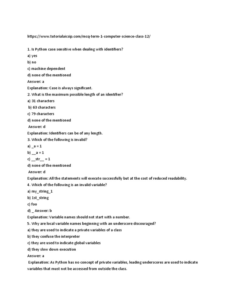 Python Study Material | PDF | Control Flow | Computer Engineering