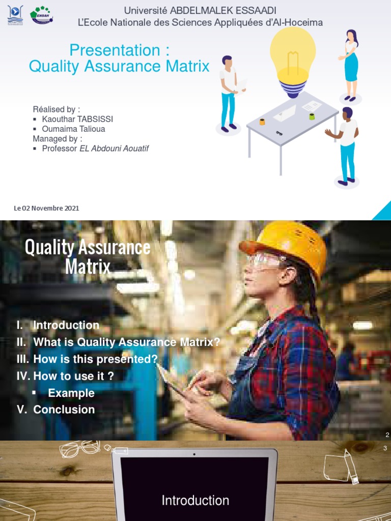 Quality Assurance Matrix Overview | PDF | Quality Assurance | Concrete