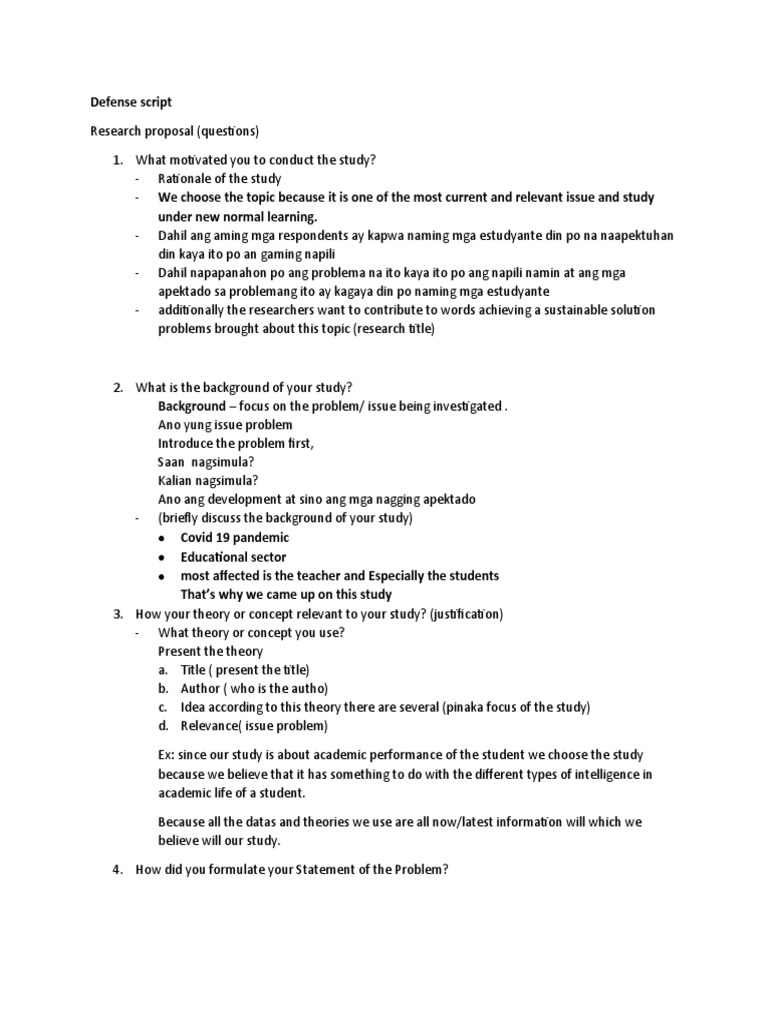 Defense Script | PDF | Psychological Concepts | Science