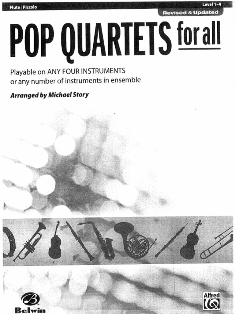 Pop Flute Quartets | PDF