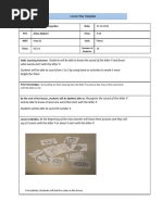 Letter M Lesson Plan | PDF | Lesson Plan | Educational Assessment