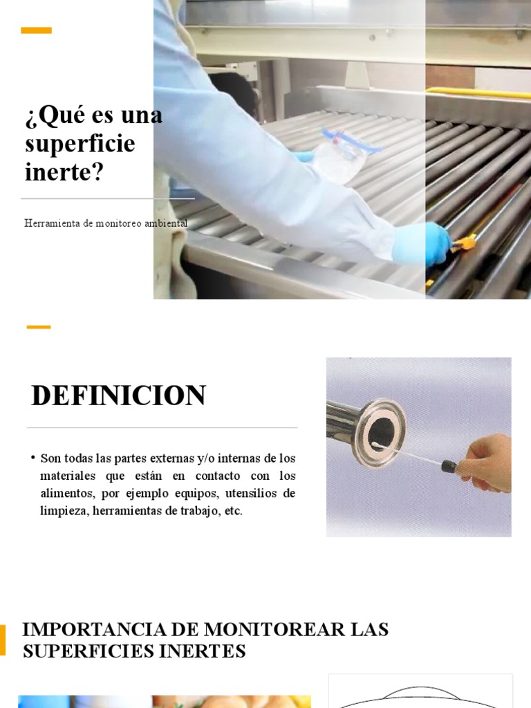 Qué Es Una Superficie Inerte | PDF