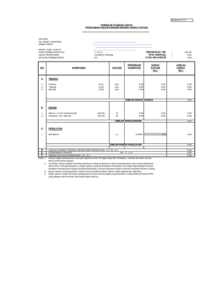Railing Sandaran | PDF